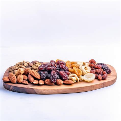 Premium Photo Dried Fruits Nuts In Bowls Set Dry Apricots Figs