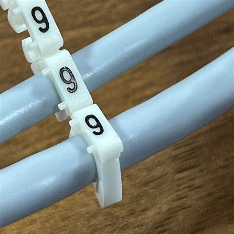Paquete Surtido De Marcadores Para Cable De Instalación Rápida Y Ajuste