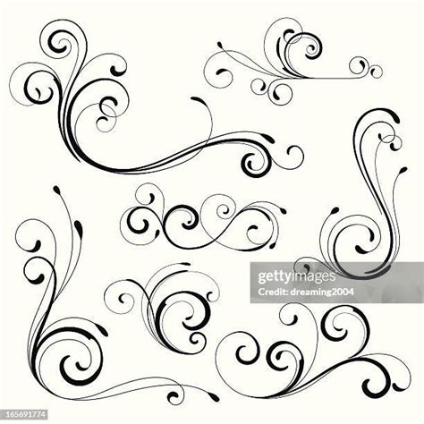 simple scroll designs