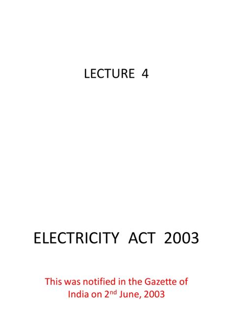 An Overview Of The Key Provisions And Salient Features Of The