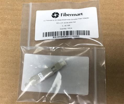 LC Female To SC Male Multimode Simplex Fiber Adapter Fiber Mart Com