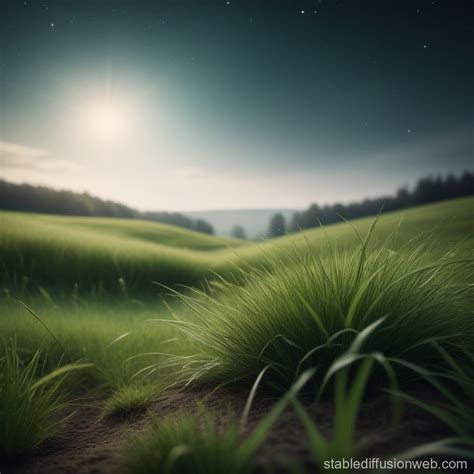 Grass Landscape In Liminal Space Stable Diffusion Online