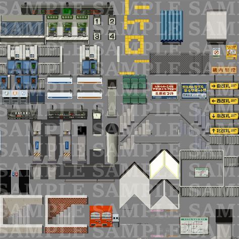 Steam：rpgツクールmz どらぴかドットマップ素材【現代街内装編】