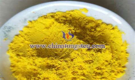 黄色氧化钨电致变色薄膜图片厦门中钨在线科技有限公司