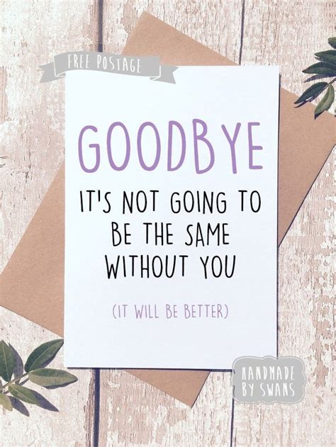 Farewell Cards For Colleagues Printable Printable And Enjoyable Learning