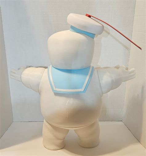 21 Inch 3d Printed Stay Puft Ghostbuster Marshmallow Man Etsy