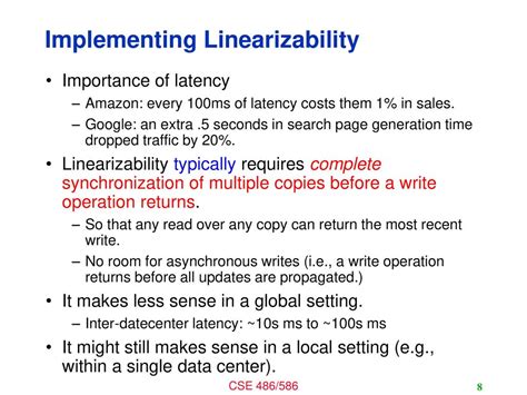 Cse 486586 Distributed Systems Consistency Ppt Download