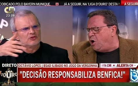 Octávio Lopes E João Malheiro Pegam Se Em Direto Na Cmtv