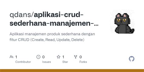 Github Qdansaplikasi Crud Sederhana Manajemen Produk Netbeans Mysql Aplikasi Manajemen