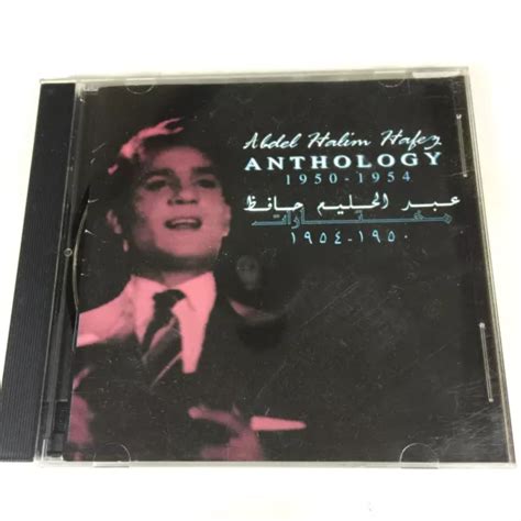 Abdel Halim Hafez Anthologh 1950 1954 Cd Audio Eur 22 08 Picclick It