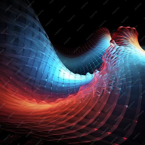 Inverse Fourier Transform Premium Ai Generated Image