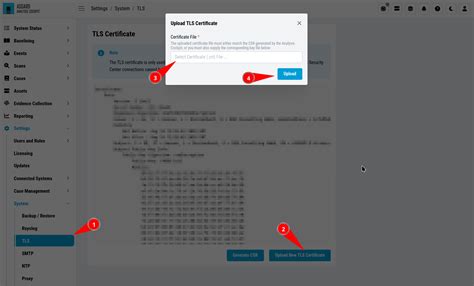 3 5 Tls Certificate Installation — Asgard Analysis Cockpit V4 Manual Documentation
