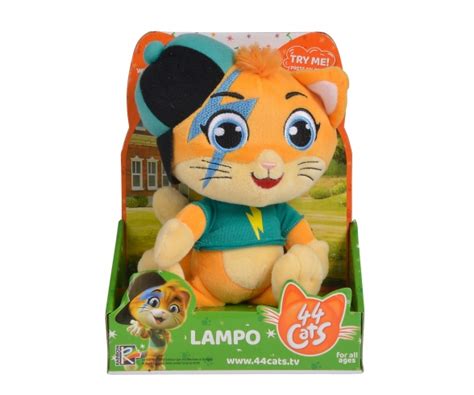 44 Cats Plush Lampo With Music 7600170206 44 Cats Brands Shop