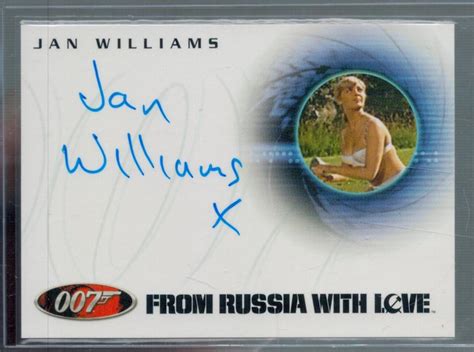 At Auction James Bond Jan Williams Masseuse In From Russia With Love