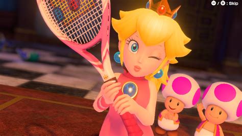 Mario Tennis Aces Peach 2 By Tara012 On Deviantart