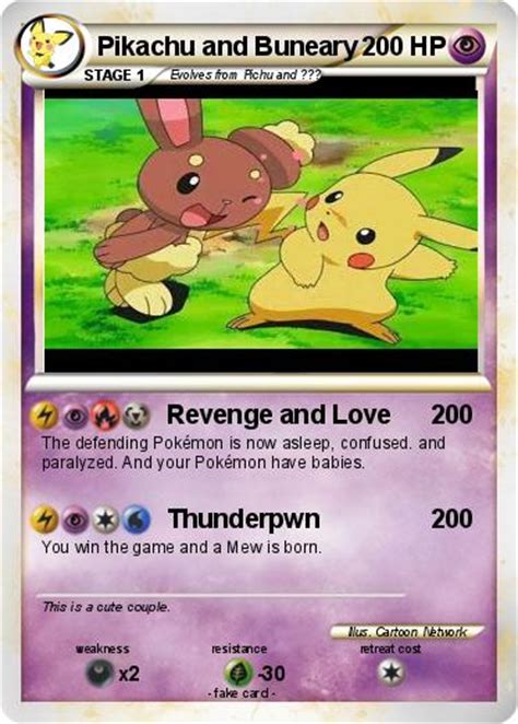 Pikachu And Buneary