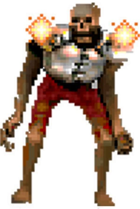 Revenant Doom Video Game Monster Cyborg Zombie Profile