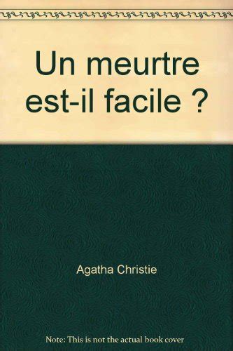 Un Meurtre Est Il Facile De Agatha Christie Recyclivre