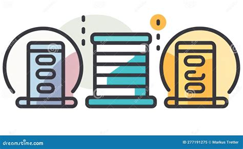 A Classification Icon Representing The Categorization Of Data Into