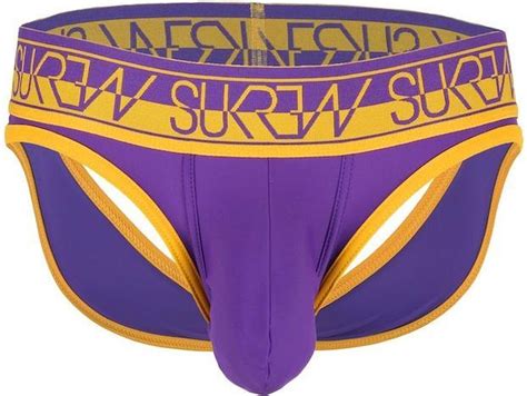 Sukrew Bloc Paarsmustard V Brief Maat Xl Abundance Collectie