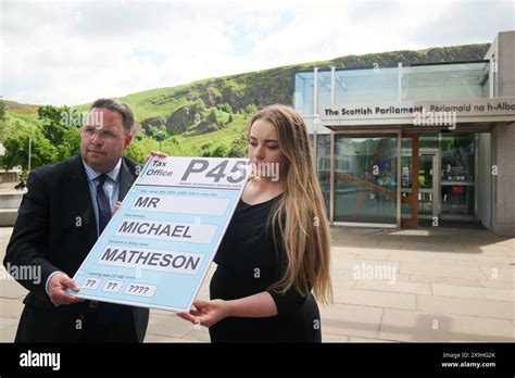 Edinburgh Scotland Uk 29 May 2024 The Scottish Conservatives Craig