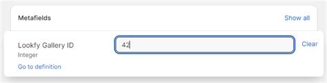 Using Metafield Dynamic Source Lookfy Helpdesk