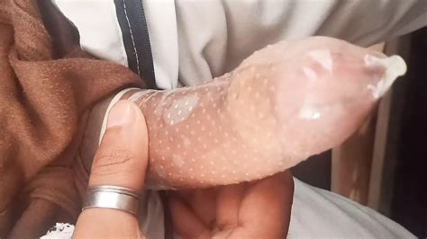 When My Hand Feel Like Pussy And I Take Dotted Condom On My Penis Wow