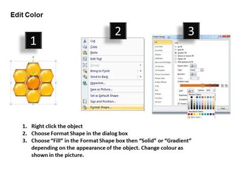 Hexagon Structure PowerPoint Templates Honey Comb Ppt Slides