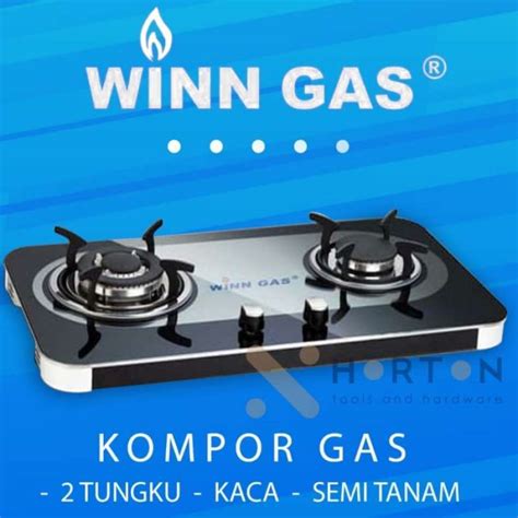 Jual WINN GAS KOMPOR KACA 2 TUNGKU W 888 TERJAMIN Di Seller Cv SNJ