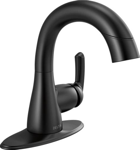 Centerset Bathroom Faucet 1l Pd Recertified In Matte Black 15765lf