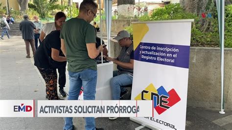 Culmina Periodo De Inscripción En El Registro Electoral De Venezuela