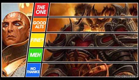 Primarch Day 14 Xvth Lorgar Aurelian Tier List Rdeathbattlematchups