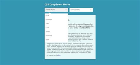 menús en cascada en CSS para renovar tu sitio web