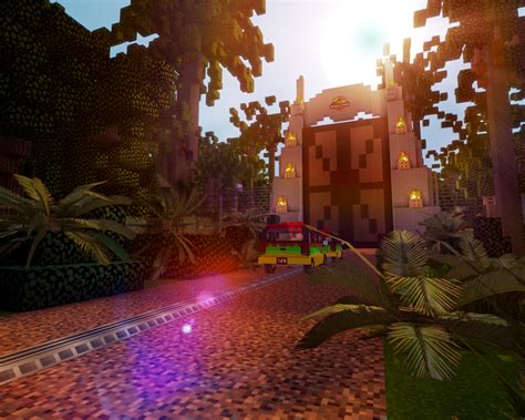 Jurassic Park Isla Nublar Map Minecraft Map