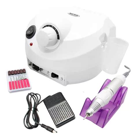 Lixa Porquinho Motor Elétrica Unhas Acrigel 45000 Rpm Es1