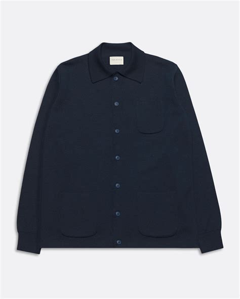 Far Afield Station Cardigan Navy Iris Kindfolk