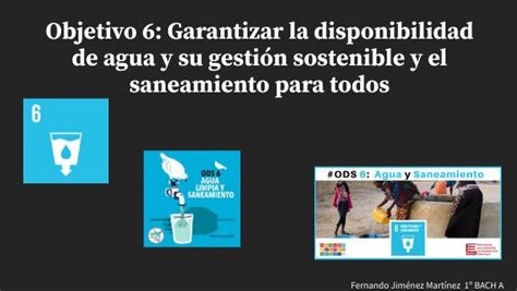 Objetivo 6 Agenda 2030
