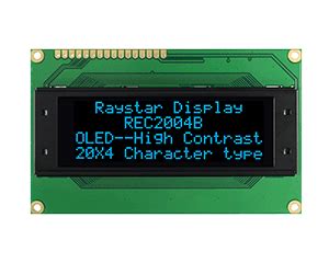 OLED Character Display Character OLED Module Raystar Optronics