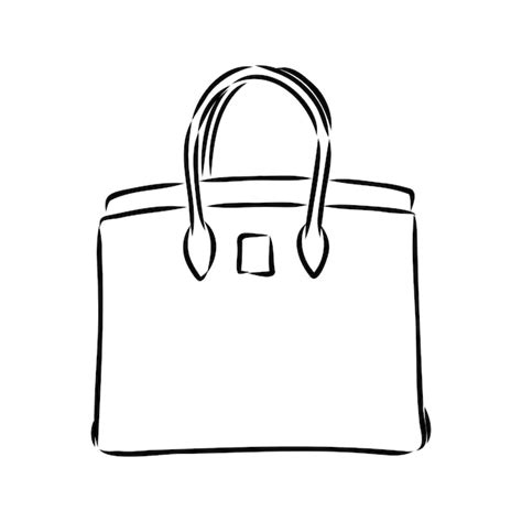 Bocetos De Bolsos Vector Ilustración De Moda Bolsos De Mujer Monederos