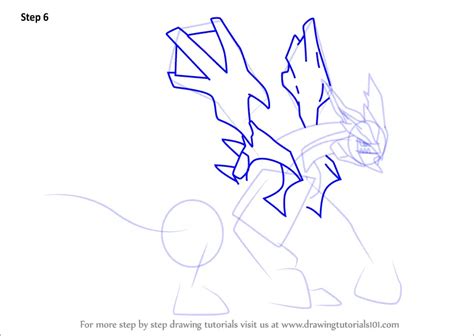How To Draw Black Kyurem From Pokemon Pokemon Step By Step