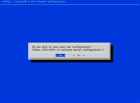 Beginners Kernel Configuration 市野メモ
