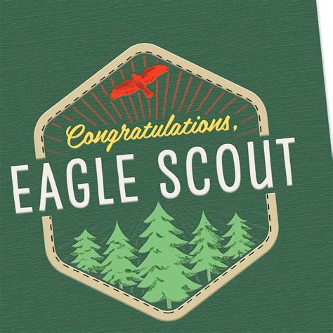 Spirit Of Adventure Eagle Scout Congratulations Card Greeting Cards Hallmark