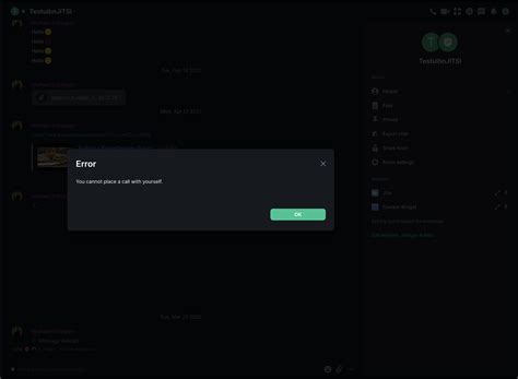 No Error When Clicking Voice Or Video Call When App Has No Connection