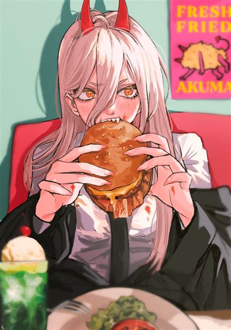 Power Chainsaw Man Drawn By Ch Rry Jar Danbooru