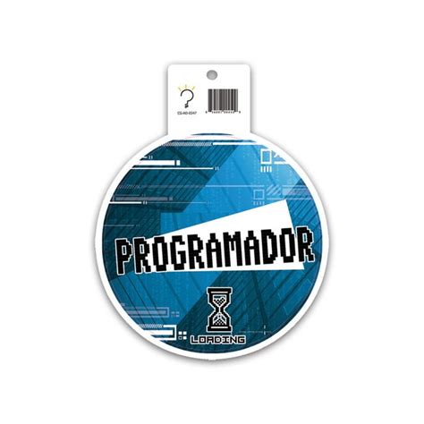 Adesivo Profissão Programador Elo Produtos Especiais