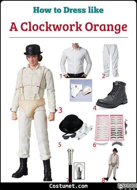 Alex Delargedroog A Clockwork Orange Costume For Cosplay And Halloween