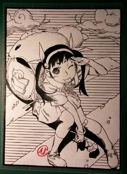 切り絵「物語シリーズ 八九寺真宵」 ひろ さんのイラスト ニコニコ静画 イラスト