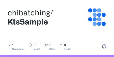 Github Chibatching Ktssample