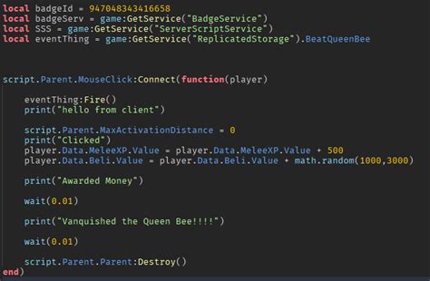 Remoteevent Firing But Not Being Detected By Server Page 2