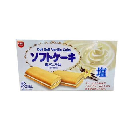 DELI 夾心蛋糕 抹茶風味 起士風味 草莓風味 香草風味 薄鹽香草風味 108g 6入LOS Oulin柑仔店